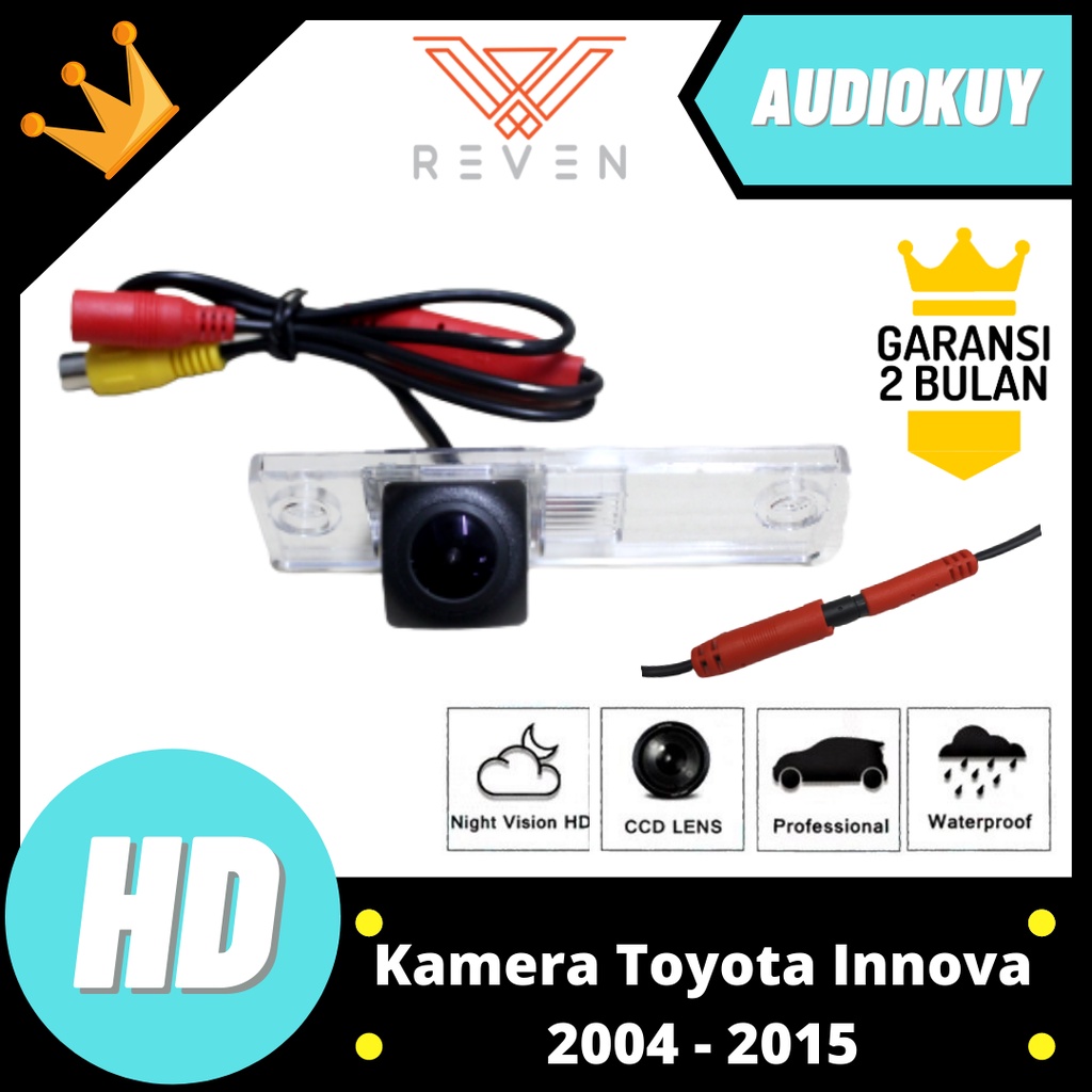 Toyota Innova 2004-2015 HD Reverse Camera/Reven Parking Camera | Shopee ...
