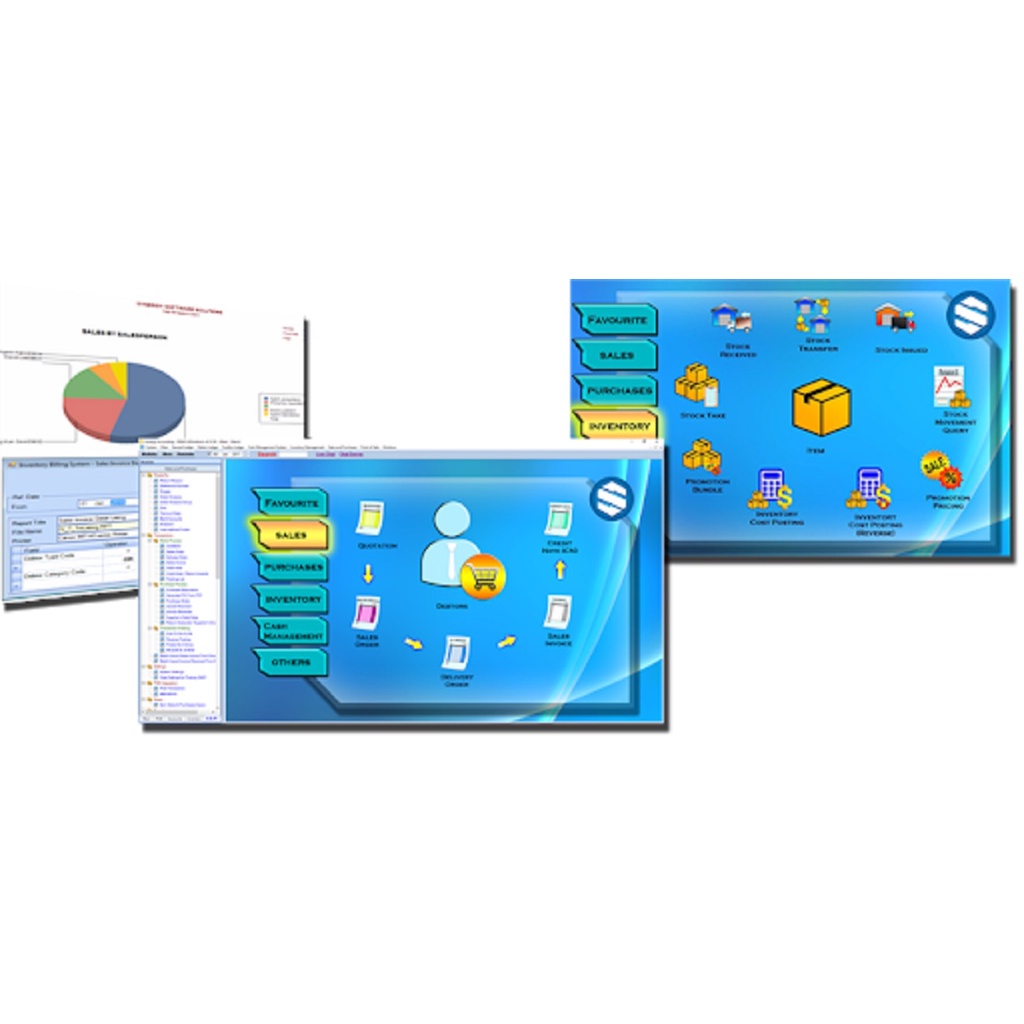 Synergy Windows version Accounting , stock and invoicing (Include ...