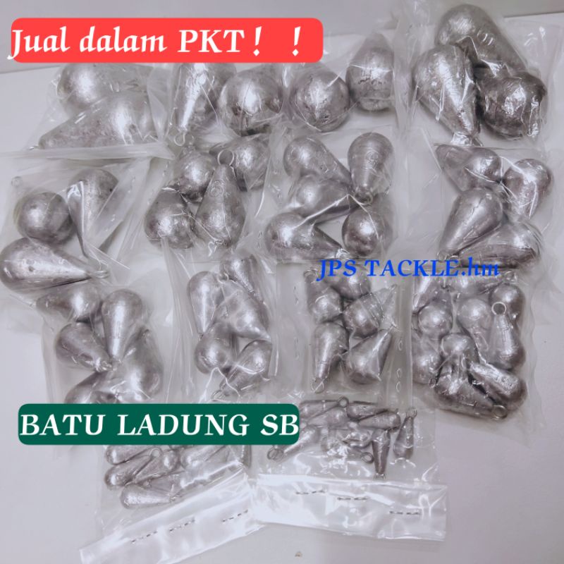 BATU LADUNG PANCING TIMAH SB BATU LADUNG SINKER | Shopee Malaysia