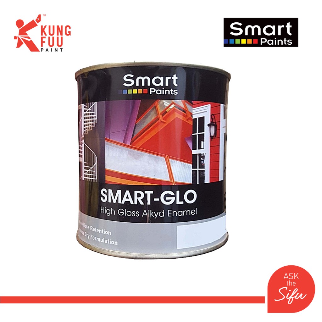 Smart Paints 1 Litre / 5 Litre Smart Glo High Gloss Alkyd Enamel Paint ...