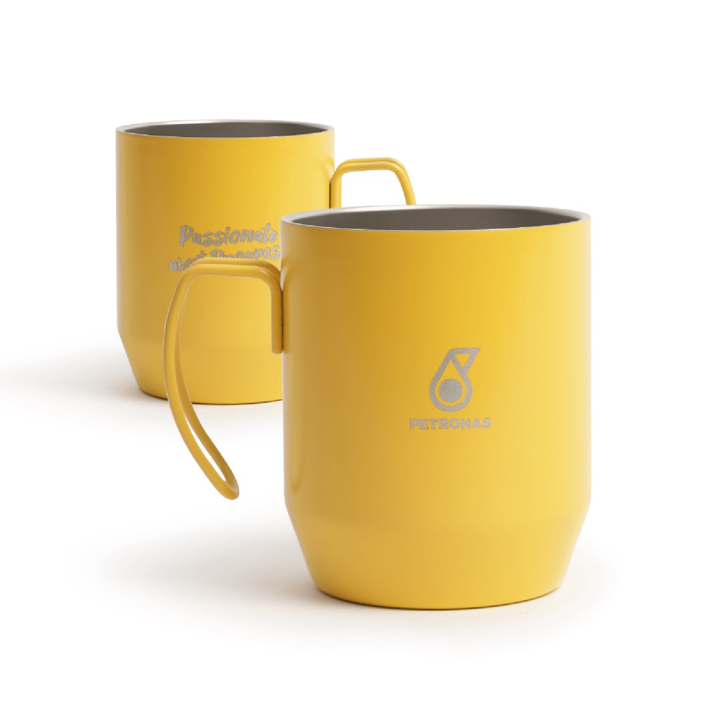 Petronas Passion Stainless Steel Mug 0 Yellow | Shopee Malaysia