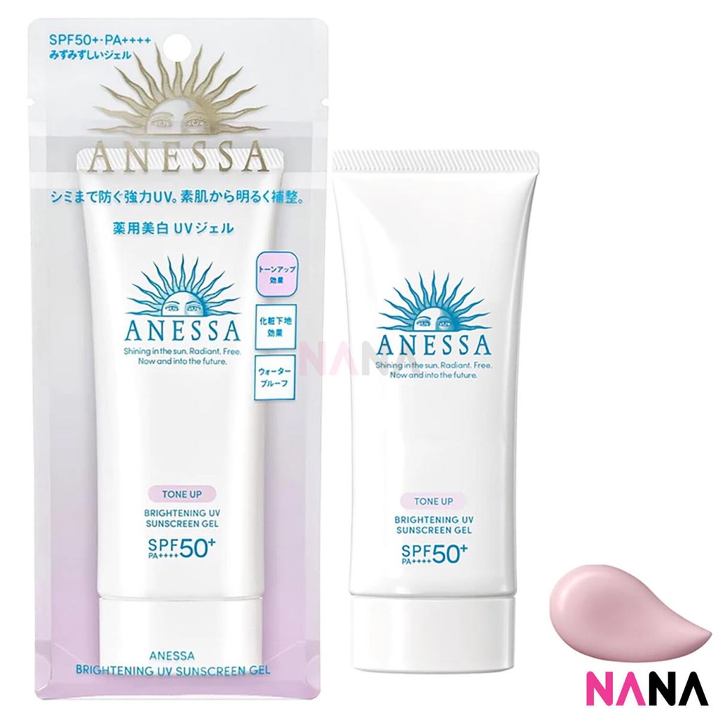 Shiseido Anessa Brightening UV Tone Up Sunscree Gel SPF50+ PA++++ 90g | Shopee Malaysia