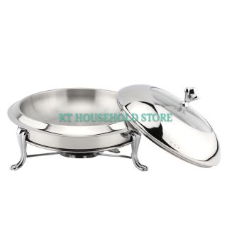 KT WARE 26cm 28cm stainless Steel round buffet set / chafing dish ...
