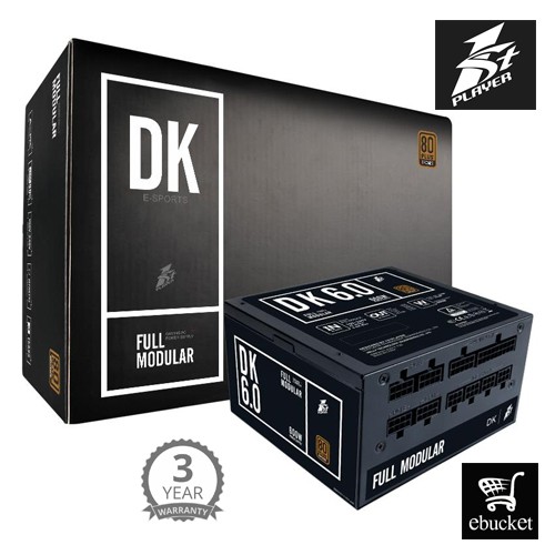 1ST PLAYER DK 6 DK PS-600AX 600W 80+ BRONZE Full Modular Power Supply | Shopee Malaysia