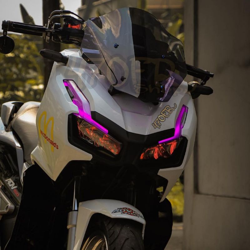 Windshield visor ADV 150/160 bubble carbu Thailand. Honda ADV 150 and ...