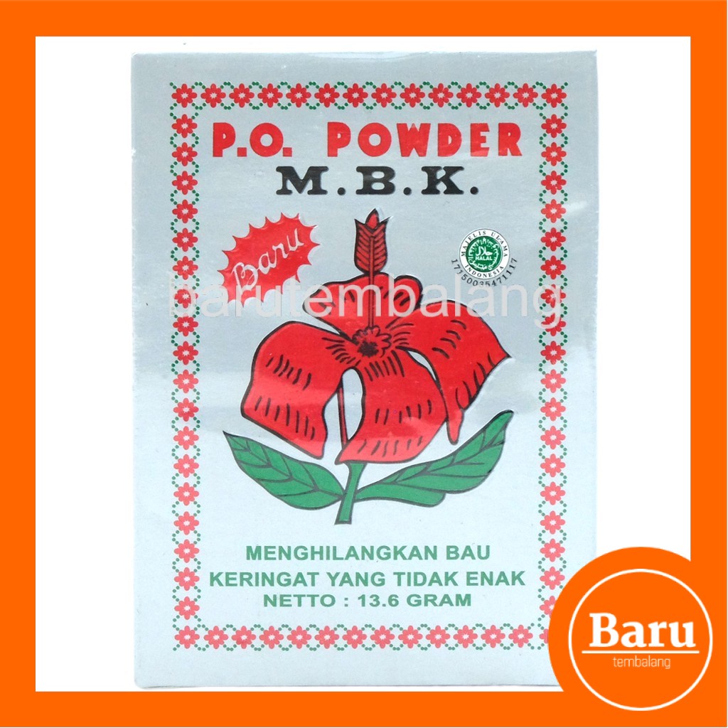 M.b.k SILVER Powder Box Of 12 Sachets | Mbk Body Odor Remover | Mbk ...