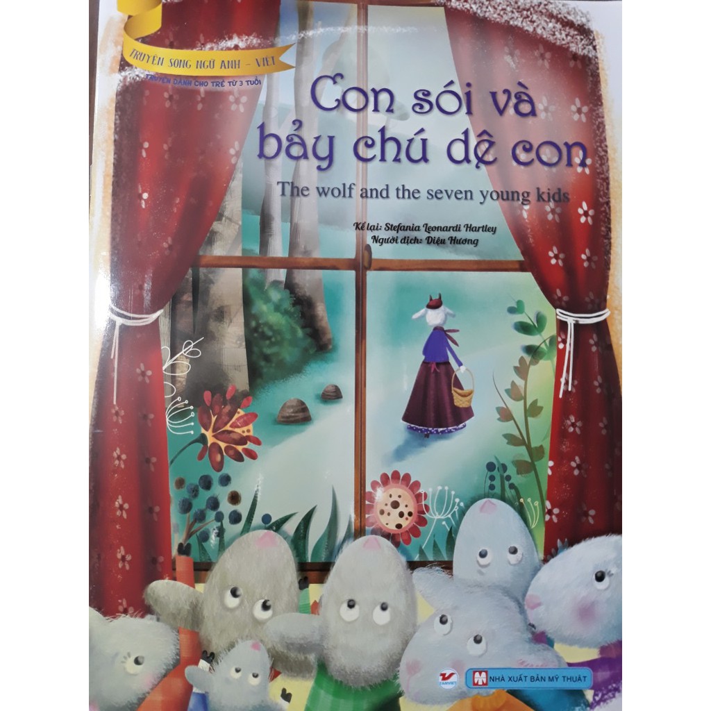Book - English - Vietnamese Bilingual Story: The Wolf and the Seven ...