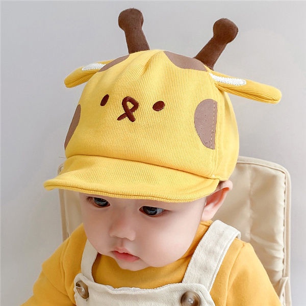 Baby Hat Spring and Autumn Peak Cap Men and Women Baby Cute Super Cute ...