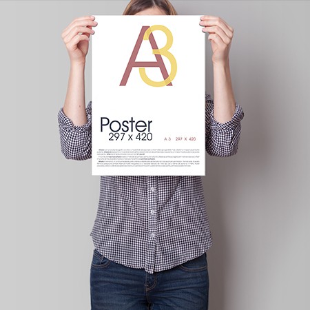 Flyers / Poster A3 / A4 / size custom print 128gsm Art Paper | Shopee ...