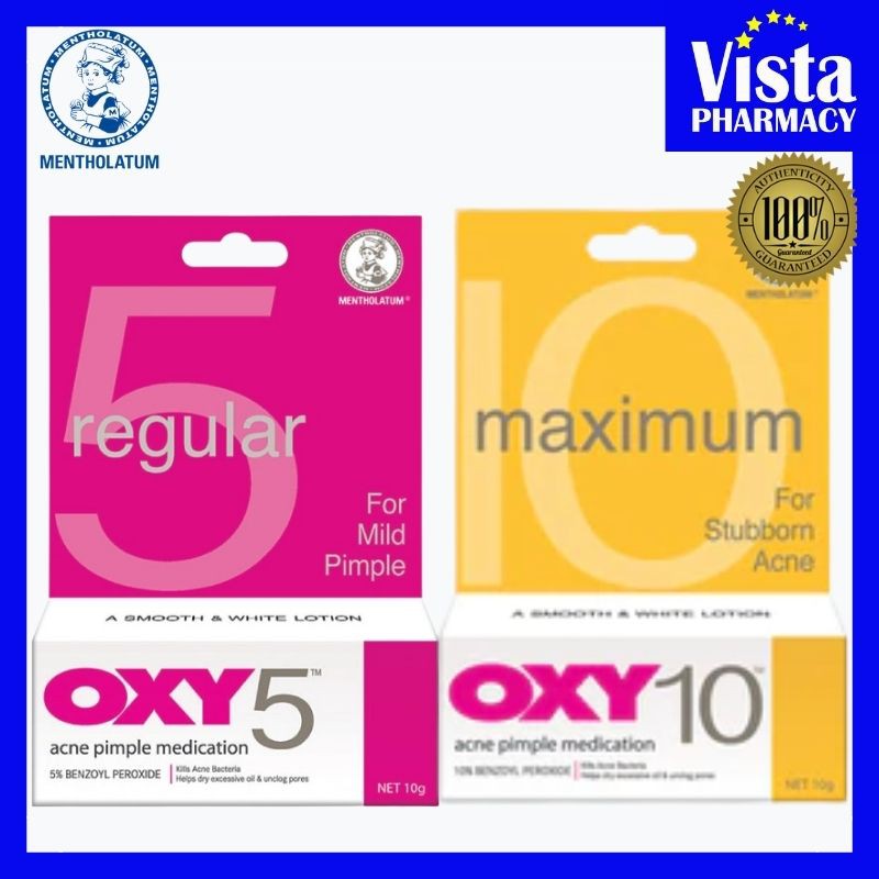 Oxy Acne Pimple 5 & 10 (10g/30g) | Shopee Malaysia