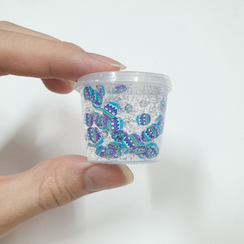 Colourful Cute Slime Murah Toys For Kids - Fimo Sprinkle Clear Slime ...