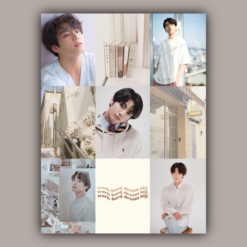 Jungkook Kookie BTS Mini Poster Wall A5 Aesthetic Decoration KPOP ...