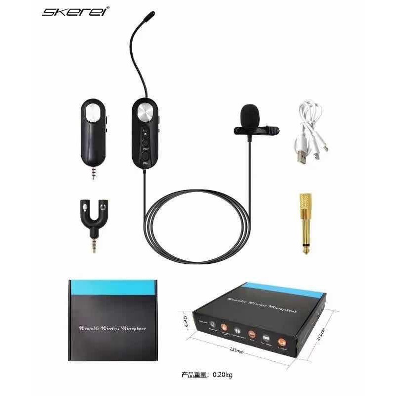 🎊Wearable wireless microphone 🎊#R | Shopee Malaysia