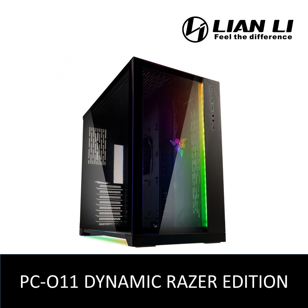 LIAN LI PC-O11 DYNAMIC RAZER EDITION ATX CASING | Shopee Malaysia