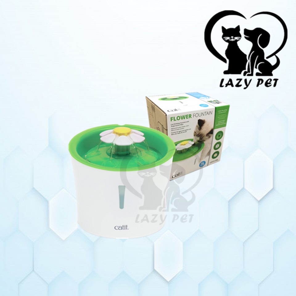 Catit Flower Fountain / Drinking Water Fountain 3L | Shopee Malaysia