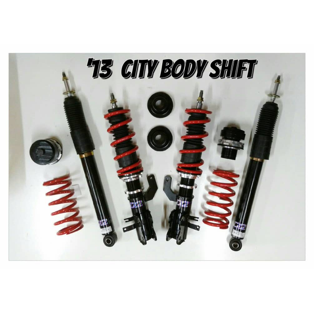 D2 Adjustable High Low Body Shift Absorber Spring Set - Honda City ...