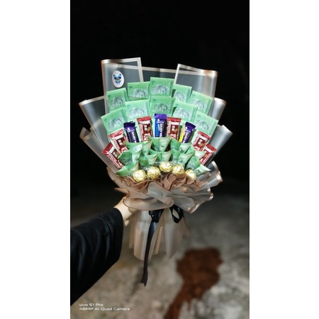BOUQUET BUKEY DUIT ATAU TAMBAH COKLAT UPAH MURAH JE GAISSS | Shopee ...