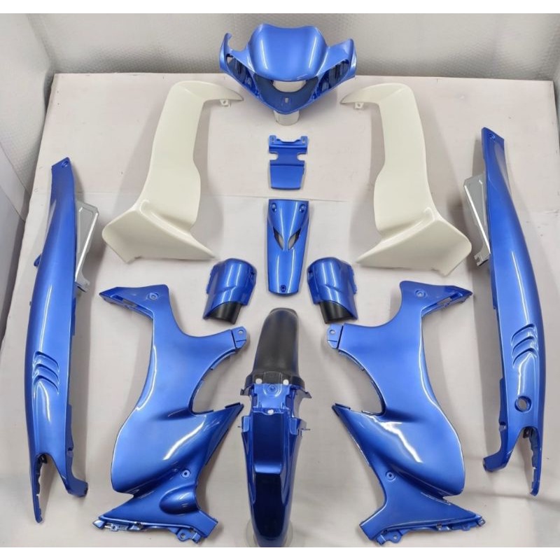 Y125 Y125Z Y125ZR COVER SET ORIGINAL HLY BLUE LAUT SABIT | Shopee Malaysia