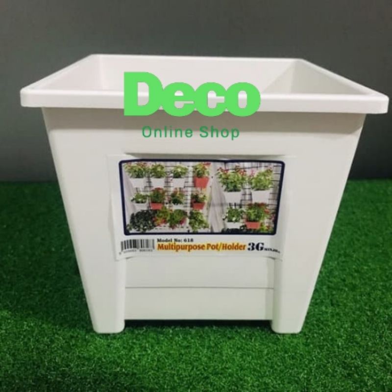 Petak Pasu Putih Besar dan Kecil Pasu Plastik White Square Plastic ...