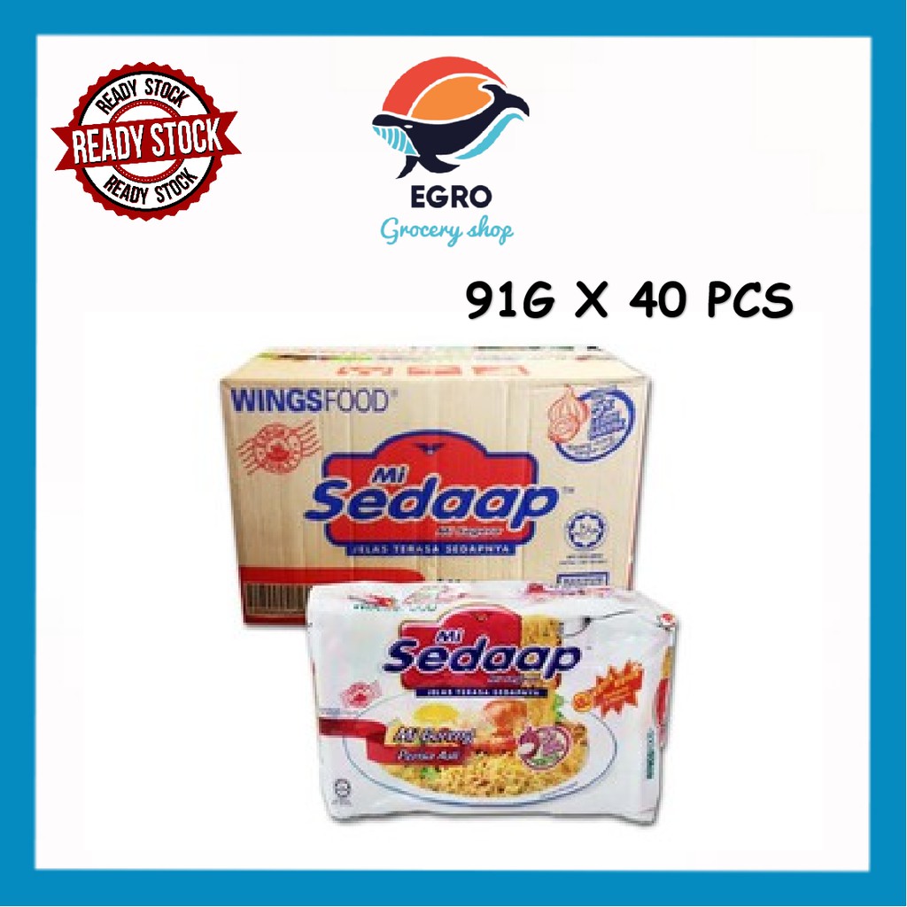 MI SEDAAP /MEE SEDAP GORENG ASLI 1 CTN ( 8PKT X 5Pcs) | Shopee Malaysia