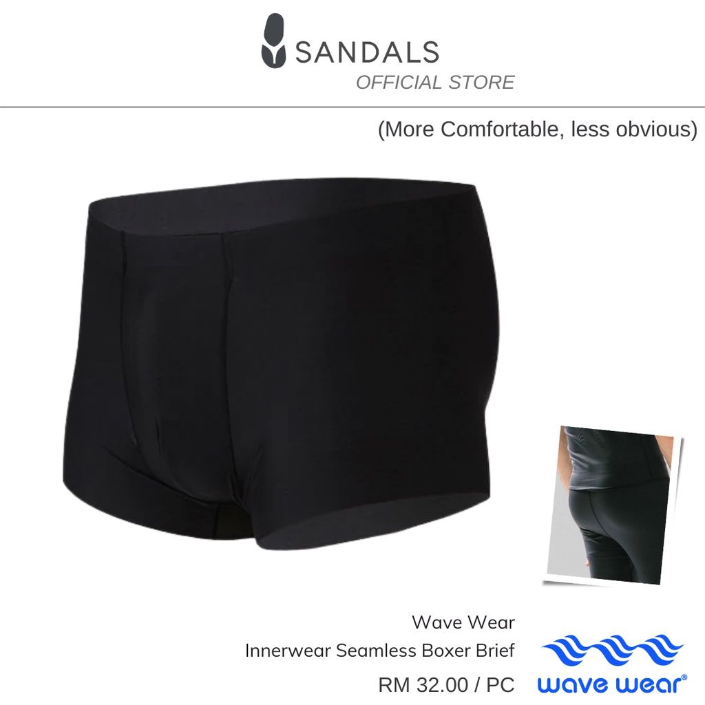 Wave Wear Innerwear Seamless Boxer Brief | Shopee Malaysia
