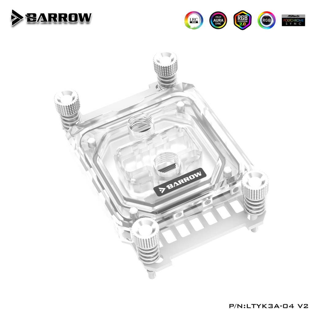 Barrow LTYK3A-04-V2, For RyzenAMD/AM5/AM4/AM3 CPU Water Blocks, LRC RGB ...