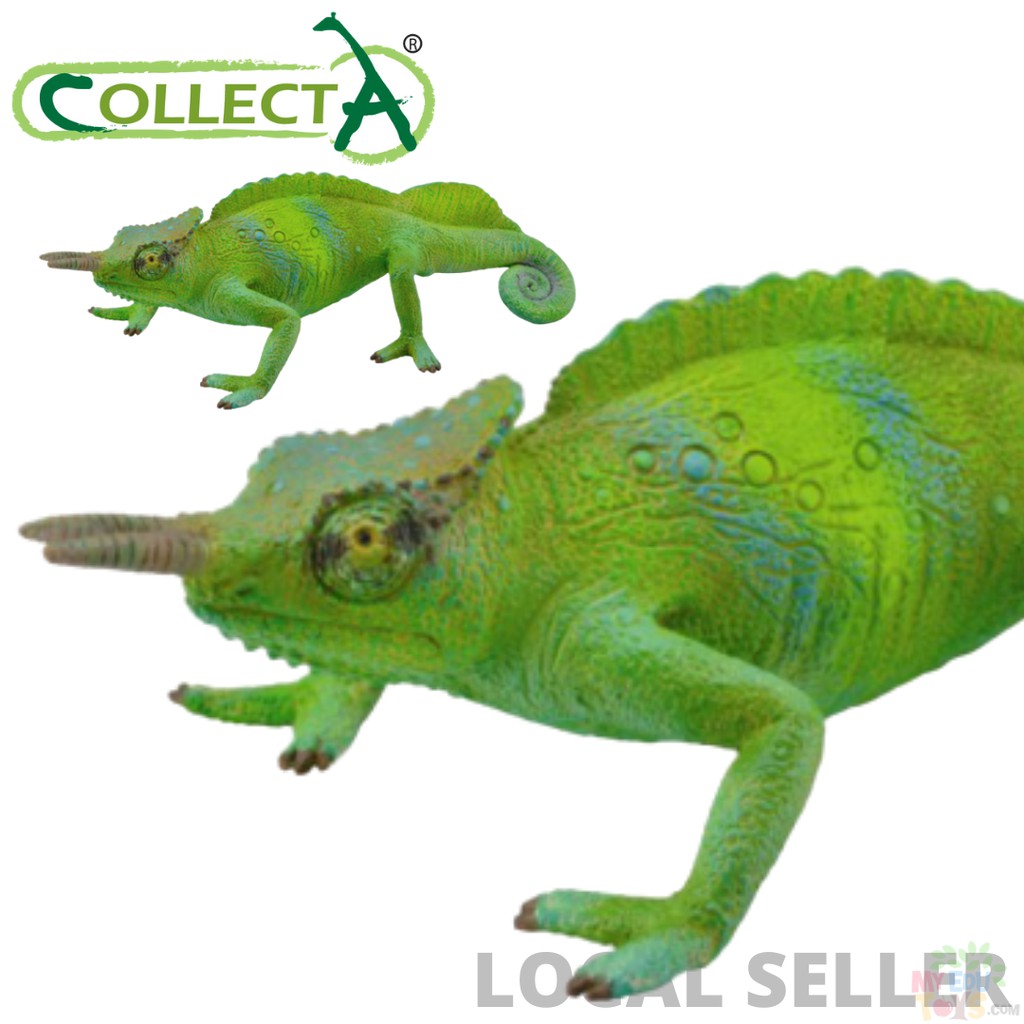 Cameroon Sailfin Chameleon - Collecta 88805 Reptiles Wild Life Animal ...