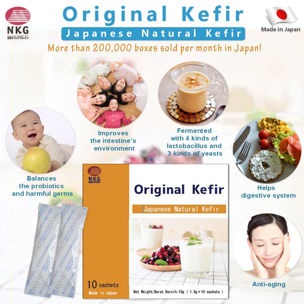 Probiotic/ Kefir/Original Kefir Powder/Home made Kefir/Boost Immunity ...