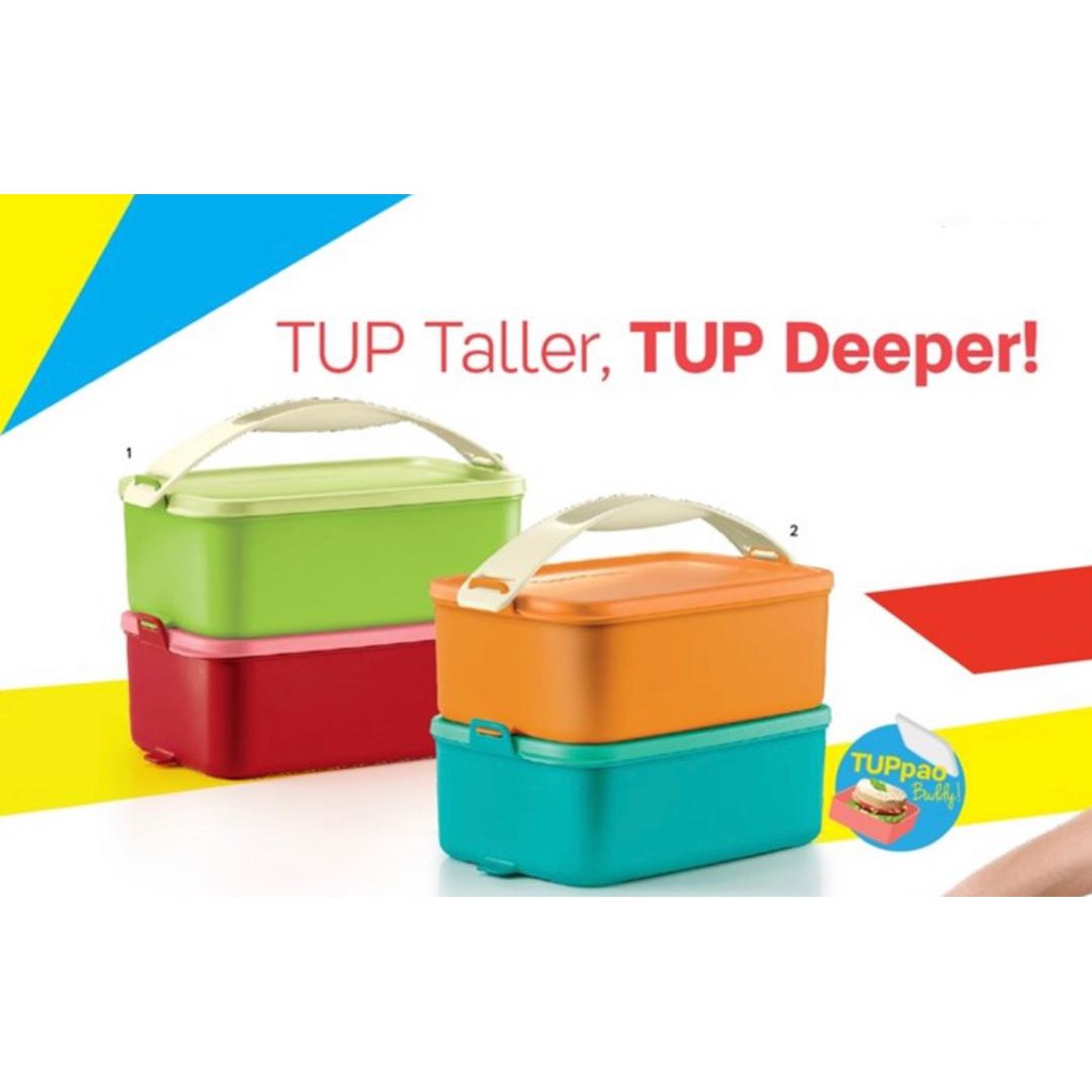 🔥New Stock!!🔥 Tupperware Click to Go Tall Set 1.5L | Shopee Malaysia