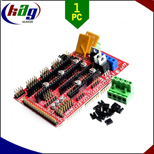 RAMPS 1.4 RepRap Arduino Mega Shield 3D Printer Controller | Shopee ...