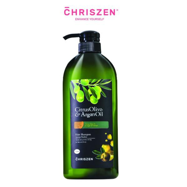 CHRISZEN CITRUS OLIVE & ARGAN OIL - HAIR SHAMPOO (550ML) | Shopee Malaysia