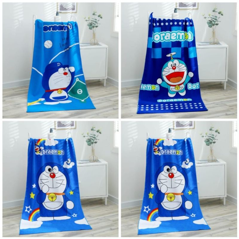 Doraemon CHARACTER BATH TOWEL | Shopee Malaysia