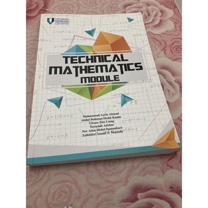 technical maths module. | Shopee Malaysia