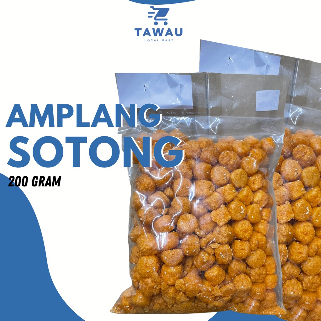 Keropok Amplang Sabah [Ikan/Sotong] Original Sabah - 200g/400g/500g ...