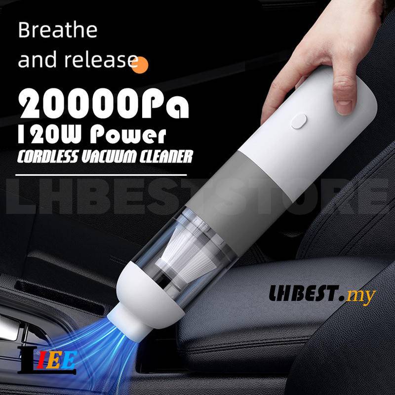Portable 20000Pa Vacuum Cleaner Cordless Home Car Mini Wireless Vacuum Kereta Rechargeable ...