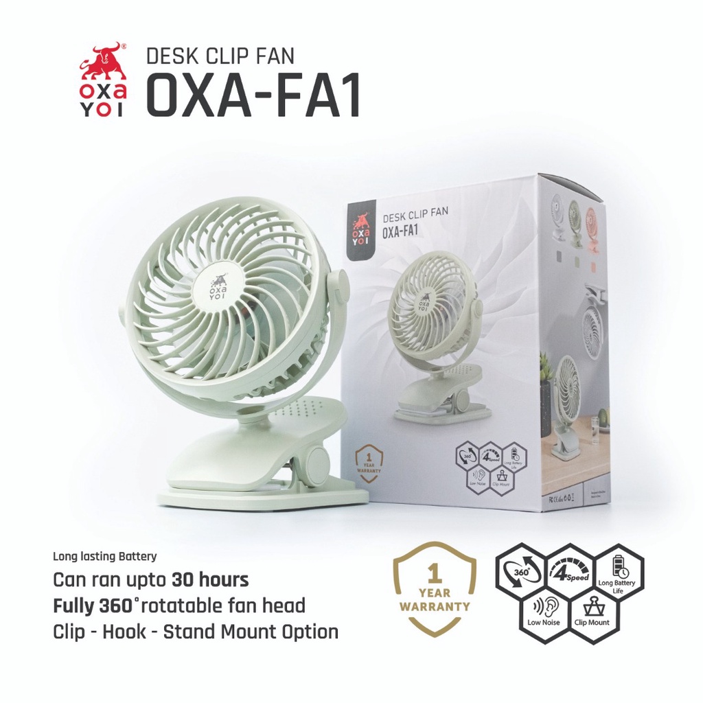 [READY STOCK]LEMOISTAR OXAYOI FA1 FA3 CLIP & DESK USB BABY STROLLER ...