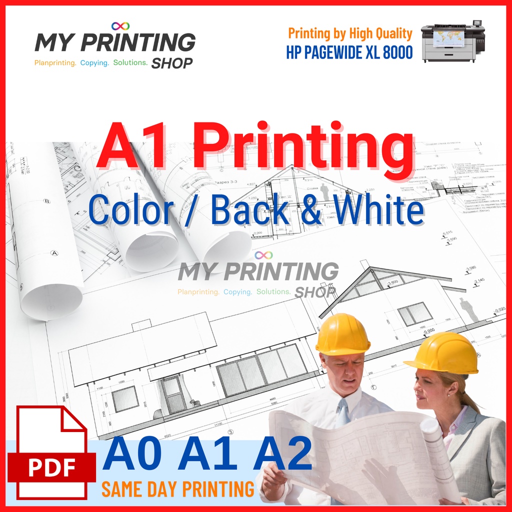 🔥 A1 Printing | High Quality Printing Color / Black and White | Large ...