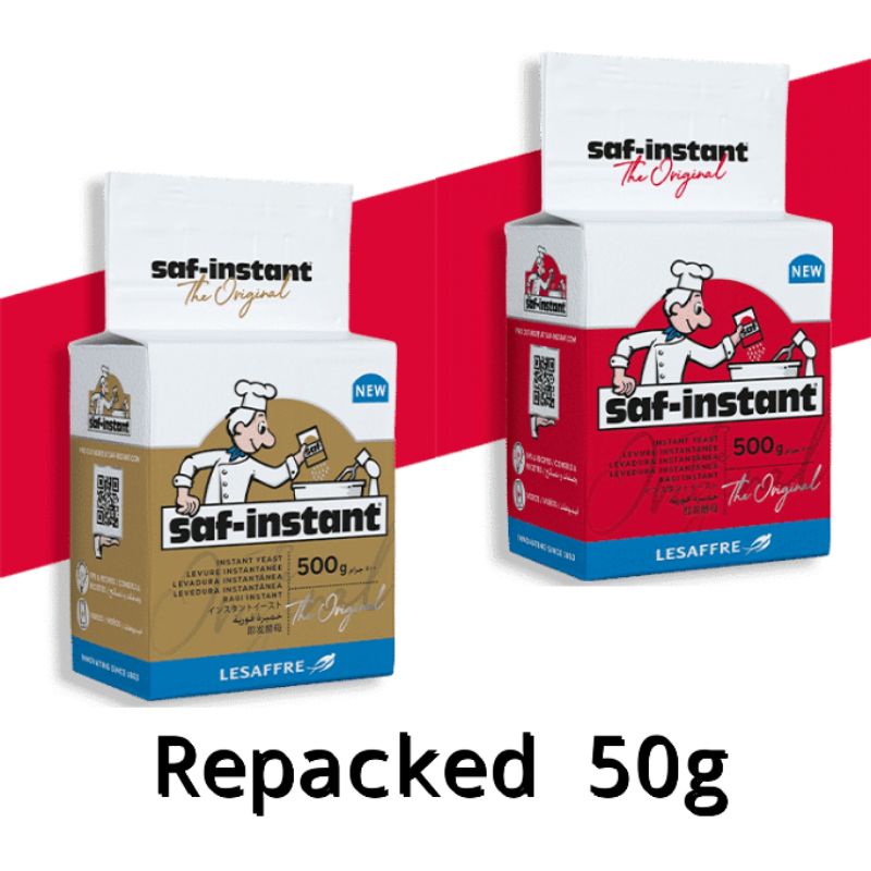 Saf Yeast gold red instant Yis roti bread dough fermentation flour ...