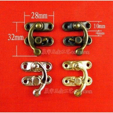 Antique question mark box lock - Yellow (10 pieces) | Shopee Malaysia