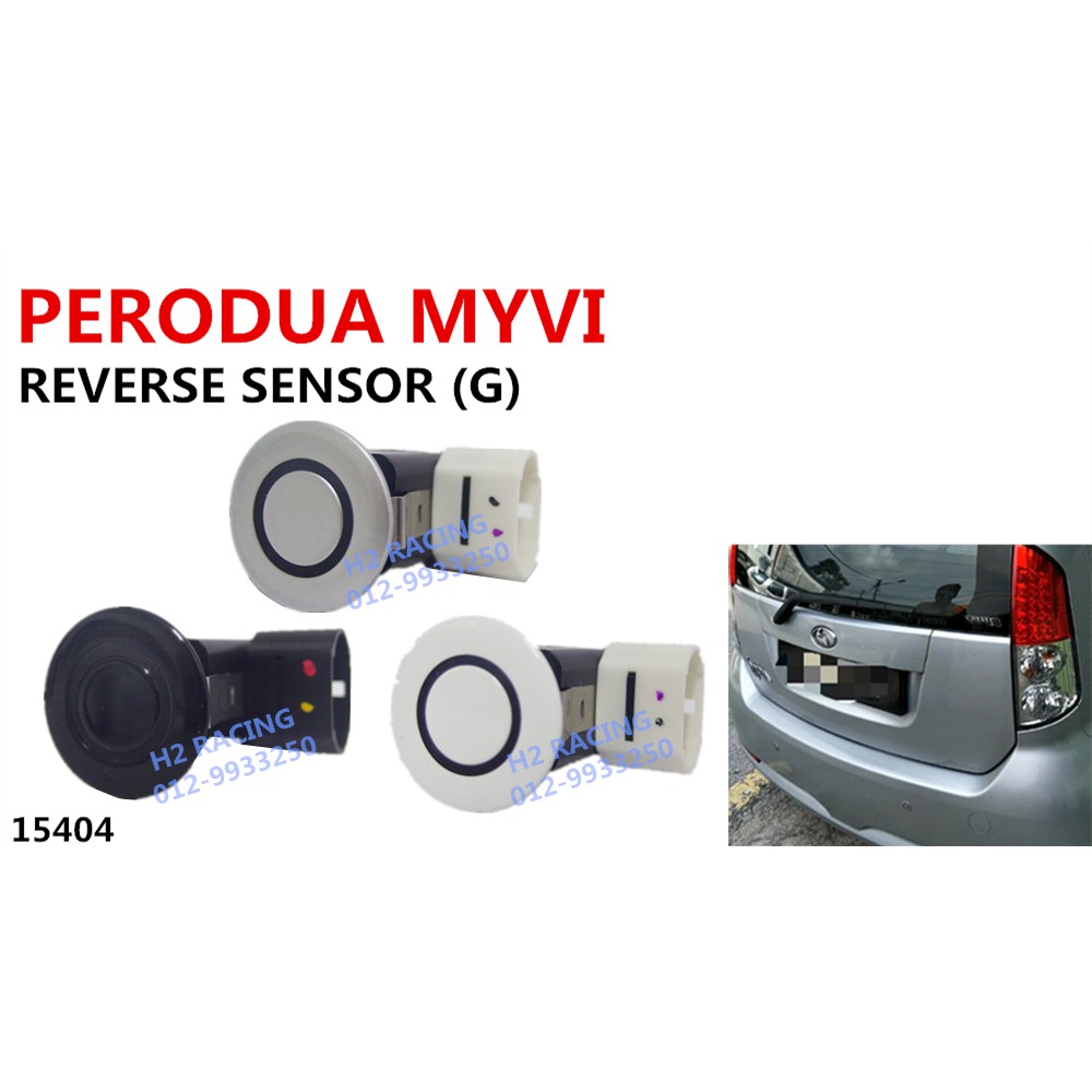 Perodua Myvi Reverse Sensor Eye (White/Black/Sliver) for Myvi Old|Myvi ...
