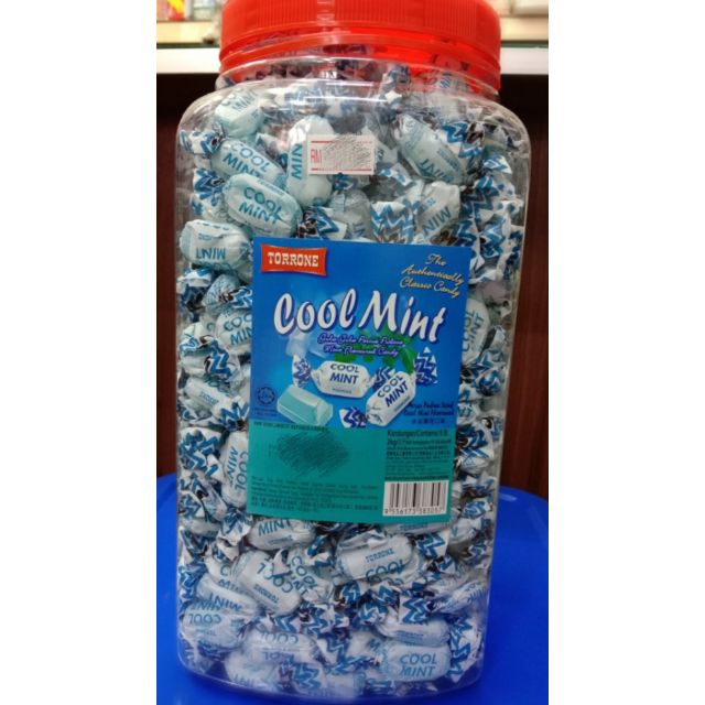 Torrone cool mint candy 2kg(approx 600pcs) | Shopee Malaysia