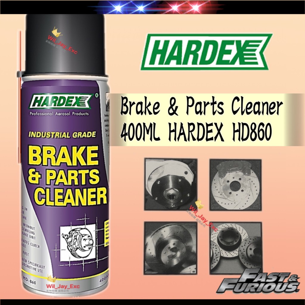 HARDEX HD860 BRAKE & PARTS CLEANER SPRAY 400ML HD860 | Shopee Malaysia