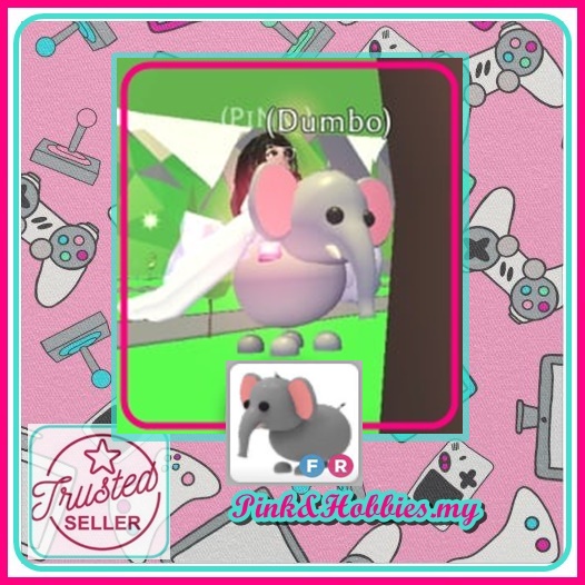 NEON FLYRIDE ELEPHANT FR/NFR AdoptMe | Shopee Malaysia