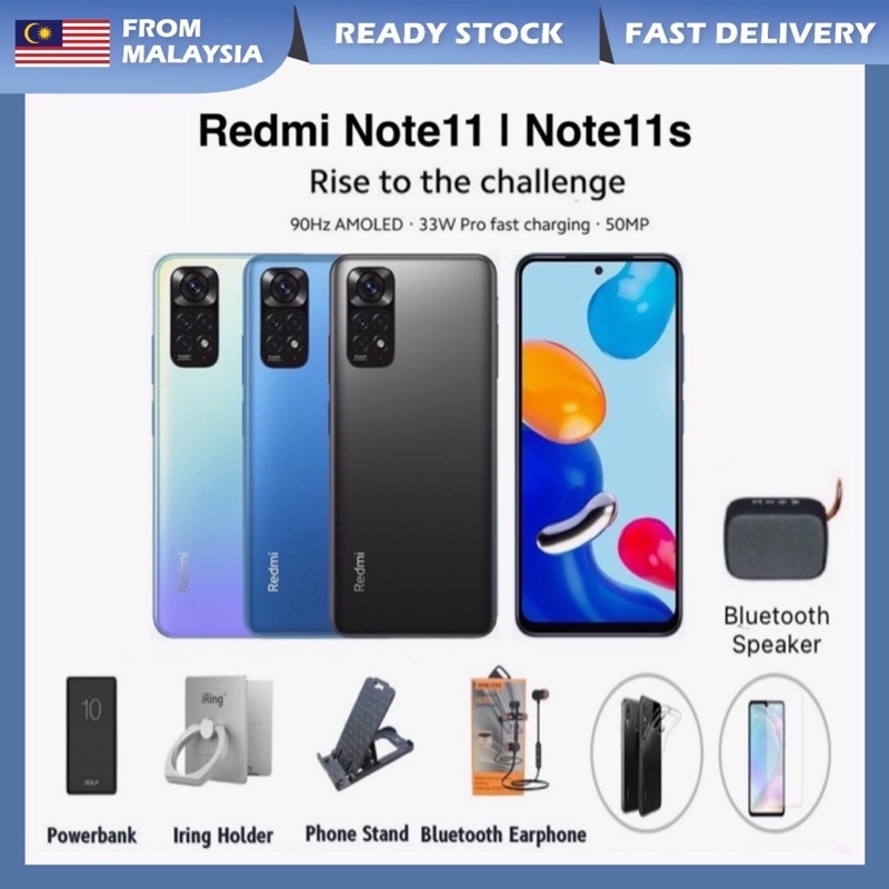 Xiaomi Redmi Note11 6G+128G Redmi Note 11s 8GB+128GB Redmi Note11 Malaysia [1 Year Local ...