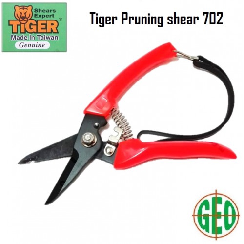 ORIGINAL TIGER Pruning Shear 702 180MM (made in Taiwan) wire Cutter ...
