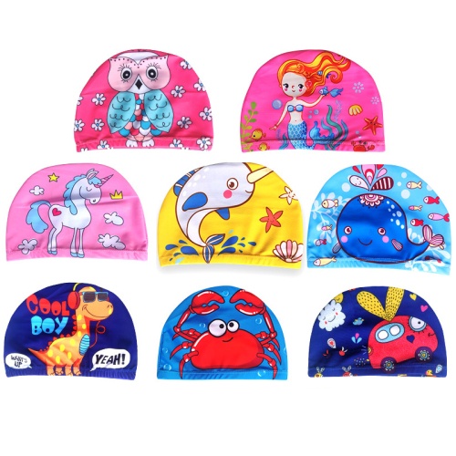 KIDS SWIMMING CAP BOY GIRL SWIM CAP TOPI RENANG KANAK | Shopee Malaysia