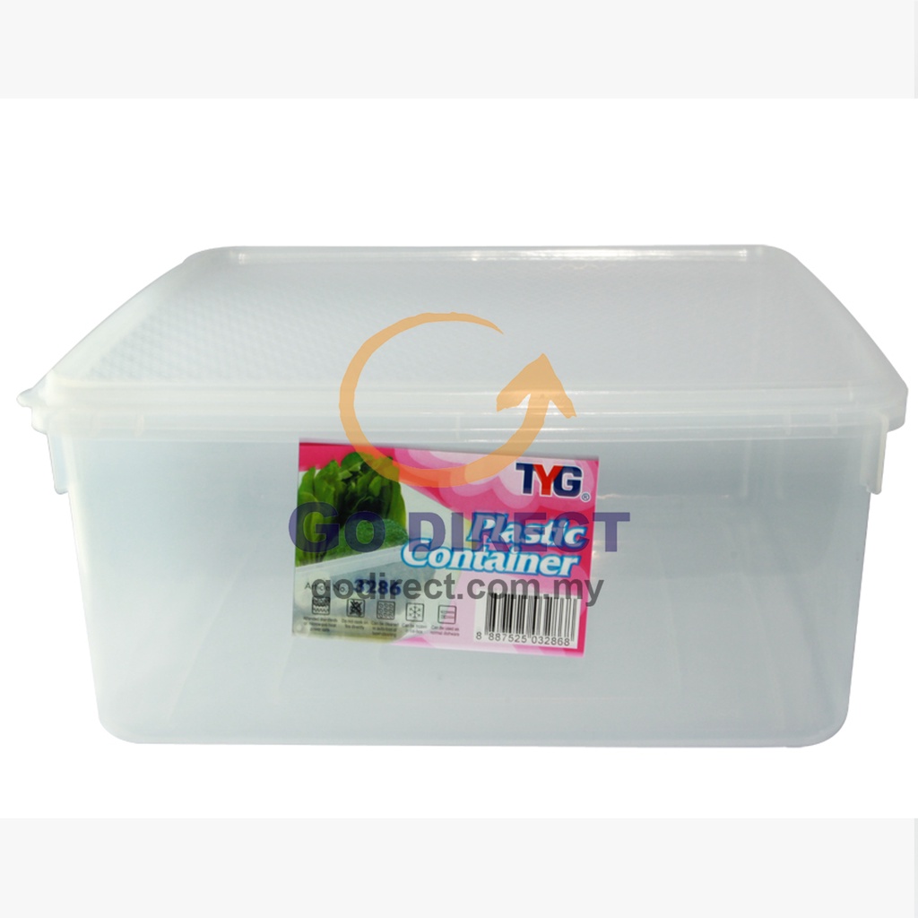 TOYOGO Microwave Freezer Food Container with Lid - Translucent 3286 ...