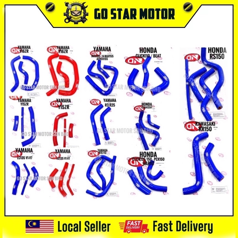 YAMAHA Y15 NMAX R3 R25 Y16 LC135 R15 XMAX CLICK VARIO DASH RS150 RSX ...