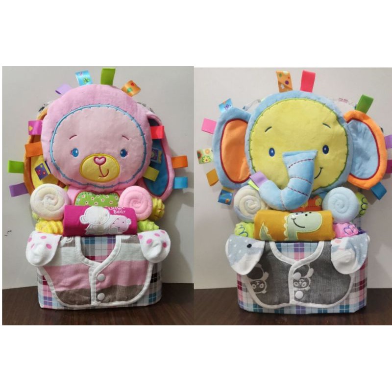 BABY GIFT WITH TOY / HAMPER BABY SET | Shopee Malaysia