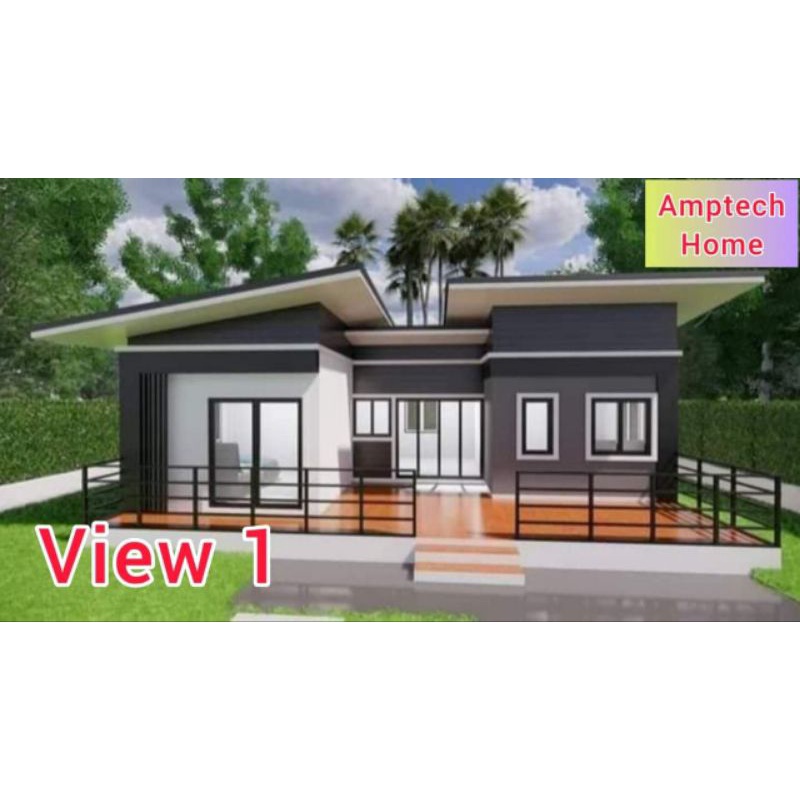 PELAN RUMAH 2 BILIK (LANTAI 32'x24') 768KPS ((BACA DESCRIPTION ...